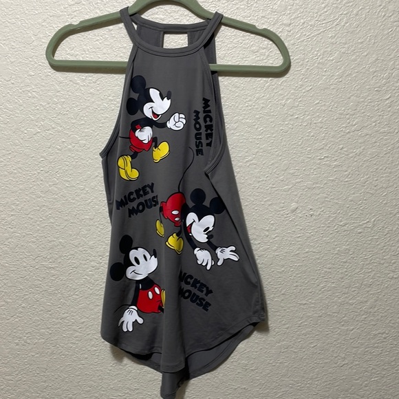 Disney | Tops | Disney Mickey Mouse Gray Tank Top Excellent Condition ...